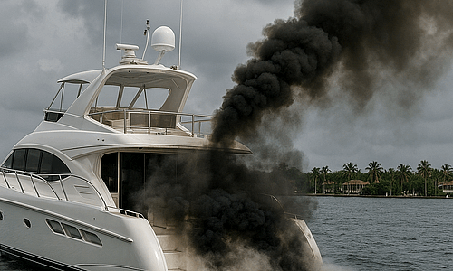 Why Your Yacht's Diesel Engines Smoke on Startup
